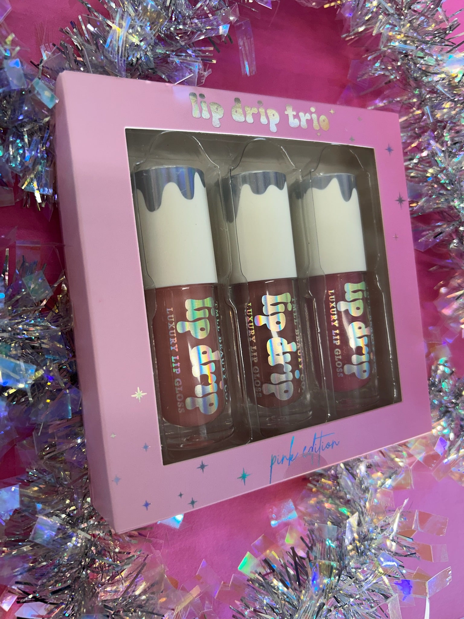 Lip Drip Trio - Pink Edition – TMLL Beauty Co