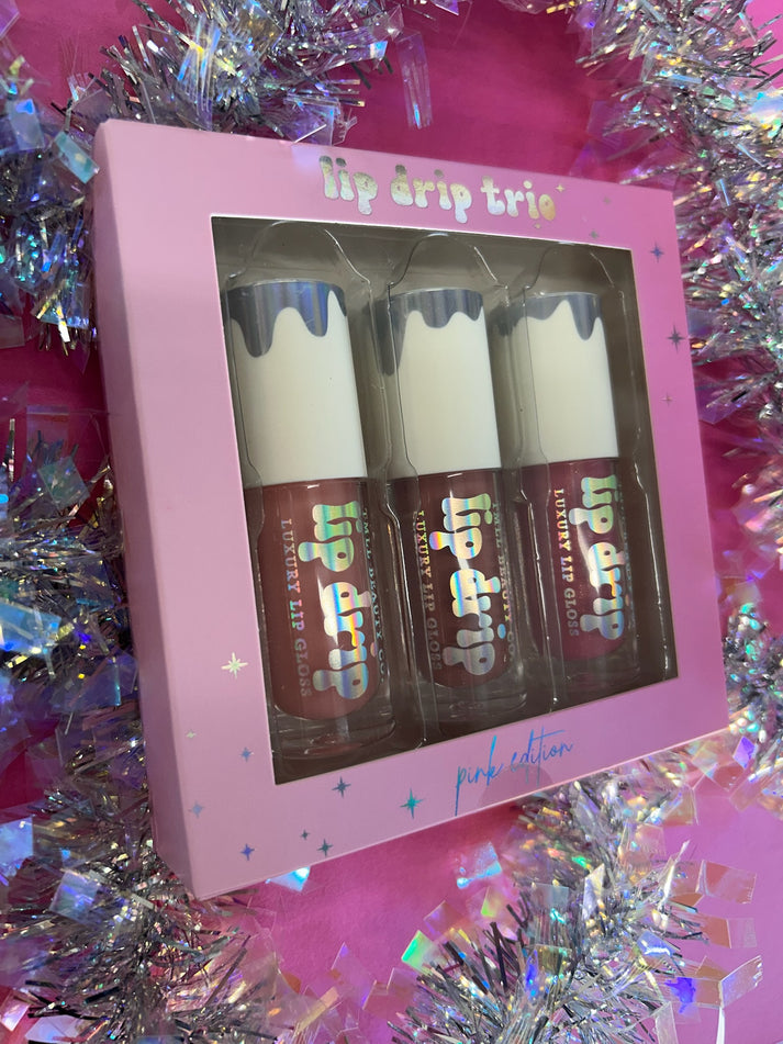 Lip Drip Trio - Pink Edition – TMLL Beauty Co